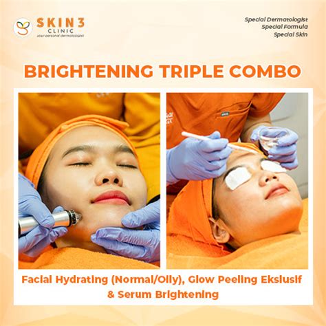 Jual S3c Brightening Triple Combo Jakarta Timur Skin 3 Clinic Shop