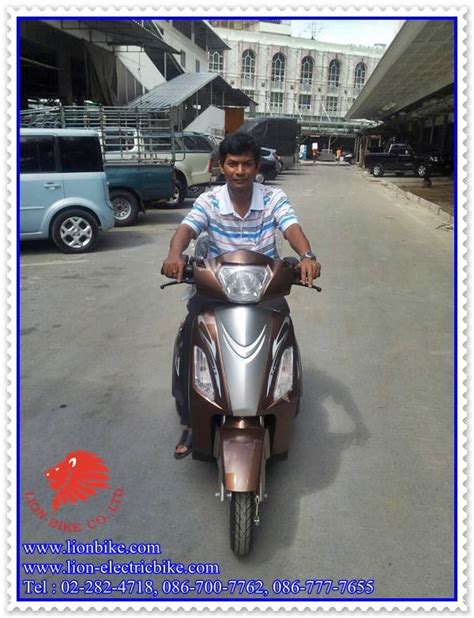 Lion Bike ขอขอบคุณ คุณสุนทร จ ตาก ที่แวะมาทดลองขับรถสามล้อไฟฟ้าและวางใจ