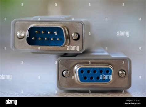 Female Connector Serial Port Hi Res Stock Photography And Images Alamy