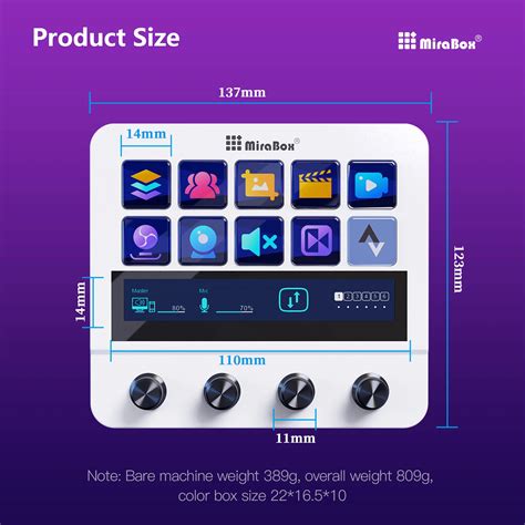 Mbox N4 Stream Deck мини клавиатура Aliexpress