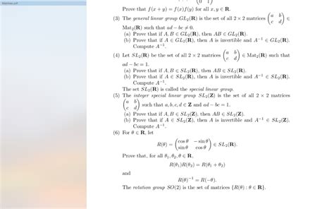 Solved Matrices Pdf Prove That F X Y F X F Y For All Chegg Com