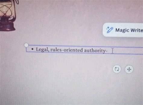 Magic Write Legal Rules Oriented Authority StudyX