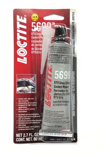 Loctite 5699 Silicón Gris Formador De Juntas Rtv Tubo 80ml