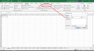 Fórmula de índice de hojas en Excel