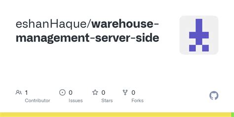 Github Eshanhaque Warehouse Management Server Side