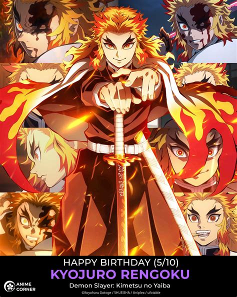 Anime Set Your Hearts Ablaze Happy Birthday To The Kind And Strong
