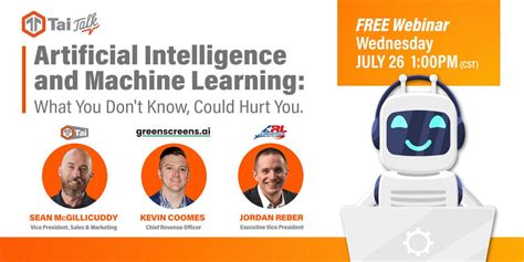 Tai Software On Linkedin Tai Talk Ai And Machine Learning What You Don