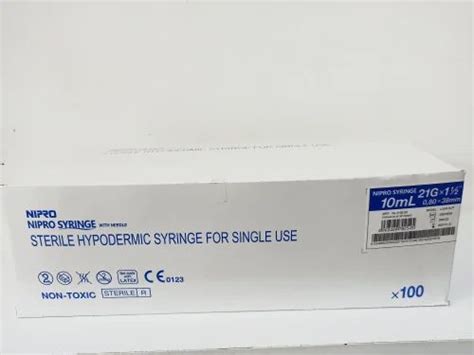Plastic Nipro Syringe 100 Pcs At Best Price In Coimbatore Id