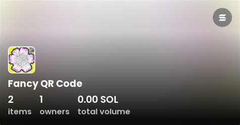 Fancy Qr Code Collection Opensea