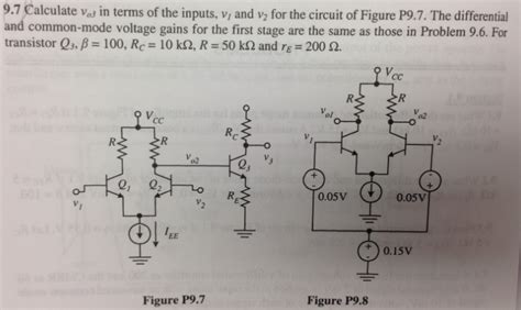 The Differential Voltage Gain Ad Is 100 And The