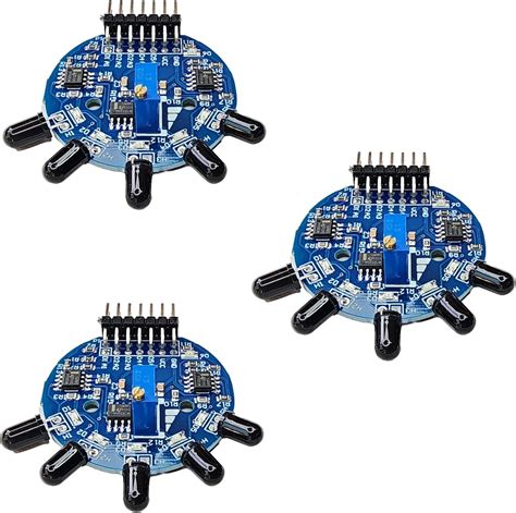 Infrared Flame Sensor Module 3 Pack 5 In 1 Fire Detector With Analog And Digital Output