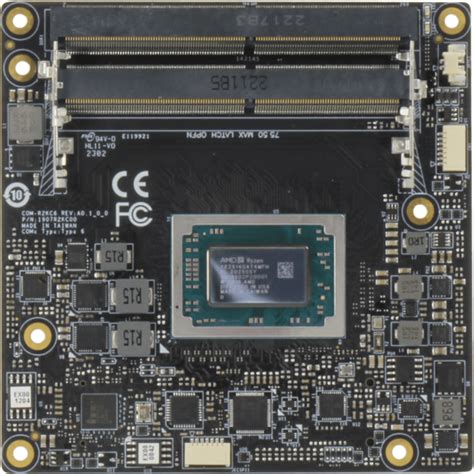 Aaeon Com R2kc6 A Com Express Module Featuring The Amd Ryzen Embedded