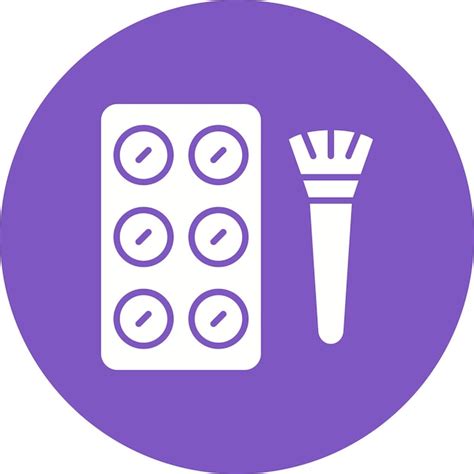 Premium Vector Makeup Palette Icon Vector Image Can Be Used For Cosmetics