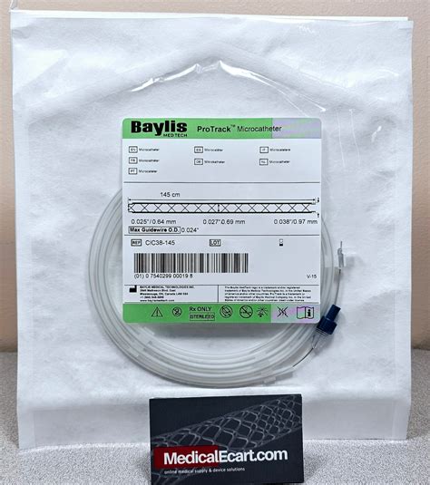 Baylis Cic38 145 Protrack Microcatheter Cic 29f 097 Mm