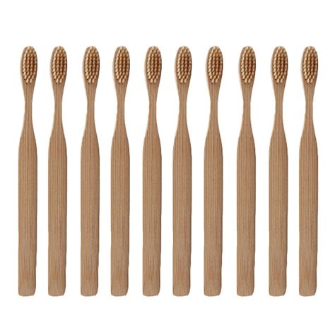 50 Stks Partij Bamboe Tandenborstel Hout Tandenbor Grandado