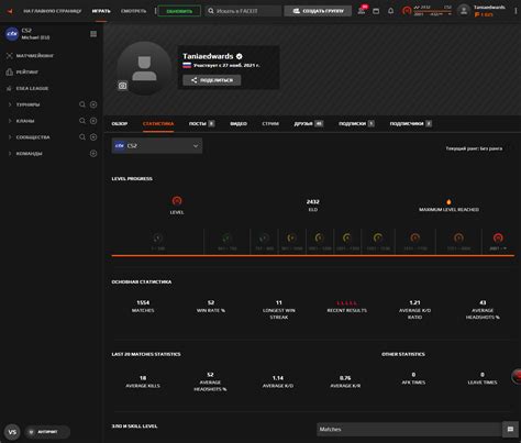 Аккаунт Counter Strike ELO Faceit LVL за RUB
