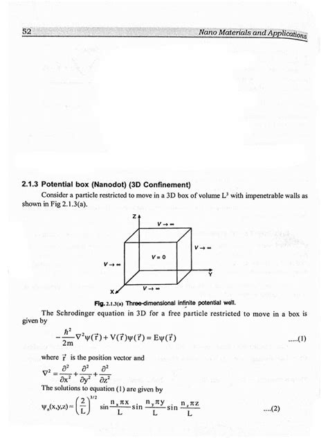 11 Quantum Confinement Of Carriers In 3d 2d 1d Nanostructures Pdf