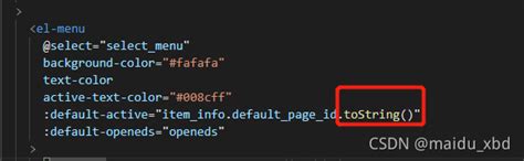 Vue Vue Warn Prop “defaultactive“ Expected String With Value “1