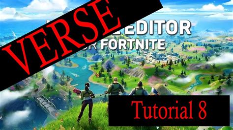 Learn Verse Programming Language 8 Fortnite Characters Health Youtube