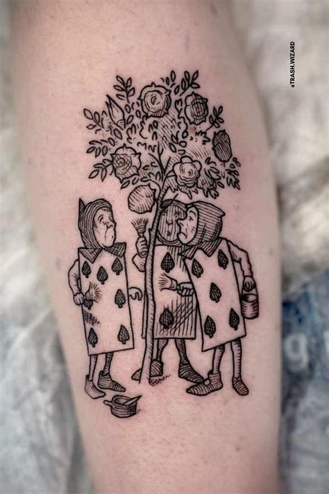 Alice In Wonderland Tattoos Artofit