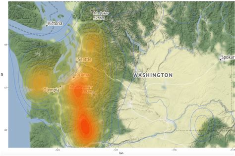 Sasquatch Sighting Heat Maps With R Geospatial Training Services
