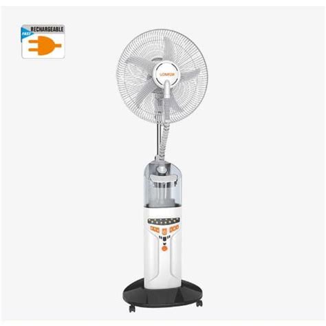 Lontor Rechargeable Mist Fan Water Fan 18 Inches 6214479 Konga