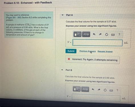 Solved Problem 8 18 Enhanced With Feedback Part A You Chegg