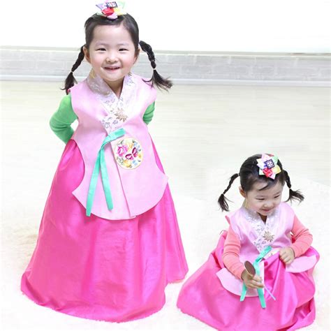 국산 아동한복 당의 조끼 한복치마 세트 유아 어린이집 예절 유아동 개량 돌복 돌선물 티몬