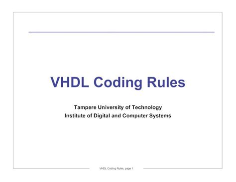 pdf vhdl coding rules dokumen tips