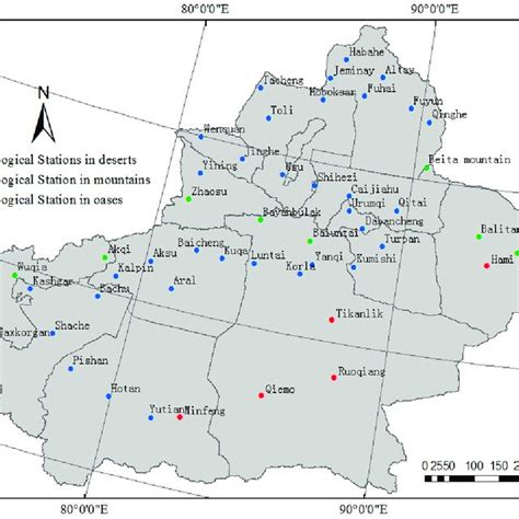 Xinjiang Meteorological Observation Station Is Located In Northwest China Download Scientific