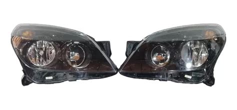 Par Farol Vectra M Scara Negra Original Parcelamento Sem Juros