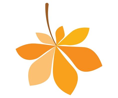 Las hojas de otoño vector libre Vector Premium