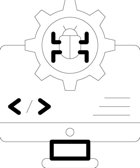 Bug Line Icon 53675275 Vector Art At Vecteezy