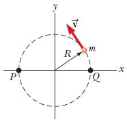 Solved A Particle Of Mass M Moves In A Circle Of Radius R At Chegg