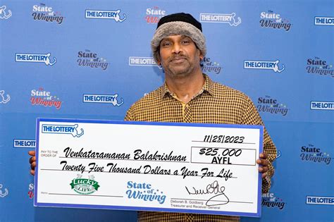 Mass Lottery Player Wins 25000 A Year For Life ‘lucky For Life