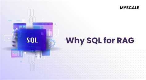 Usama Jamil On Linkedin Why Sql For Retrieval Augmented Generation