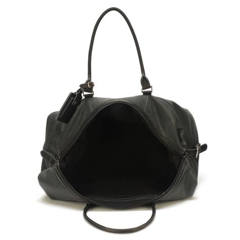 Arthur And Aston Marco Travel Bag Soft Leather Black