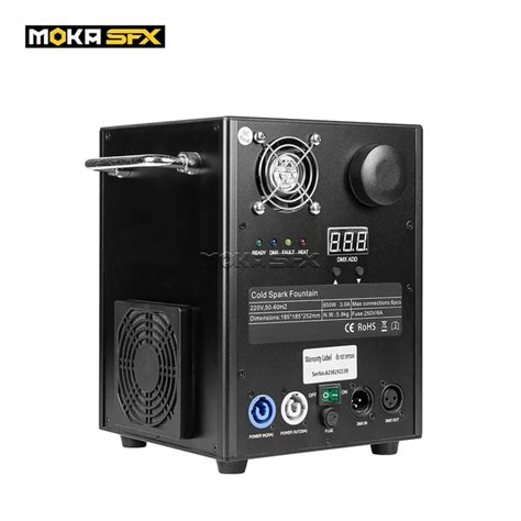 Купить Коммерческое освещение MOKA SFX W Cold Spark Machine DMX Remote Control Sparkler