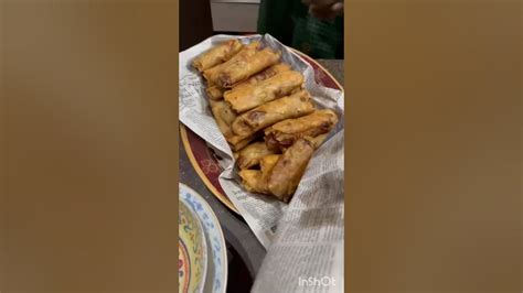 Spicy Macroni Spring Rolls Eve Everydayadventure Ytshorts