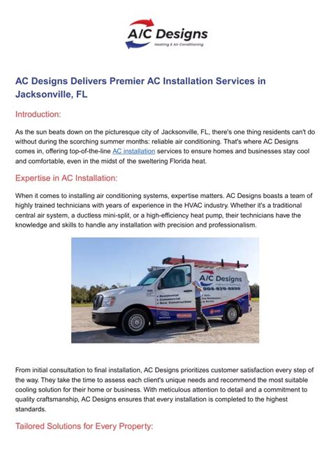 Ppt Air Conditioning Repair Services In Jacksonville Fl Powerpoint