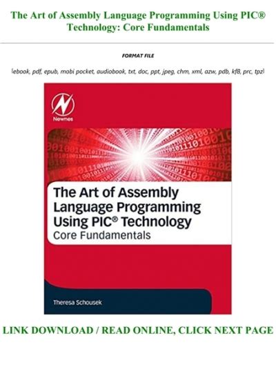 Free Download The Art Of Assembly Language Programming Using PicÂ