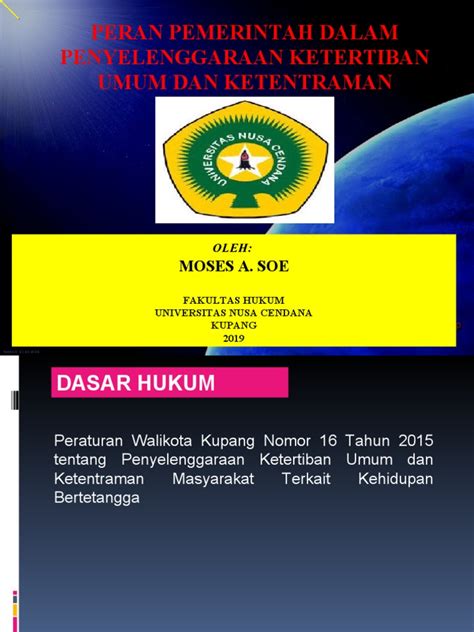 Materi Ketertiban Umum Dan Ketentraman Masyarakat Pdf