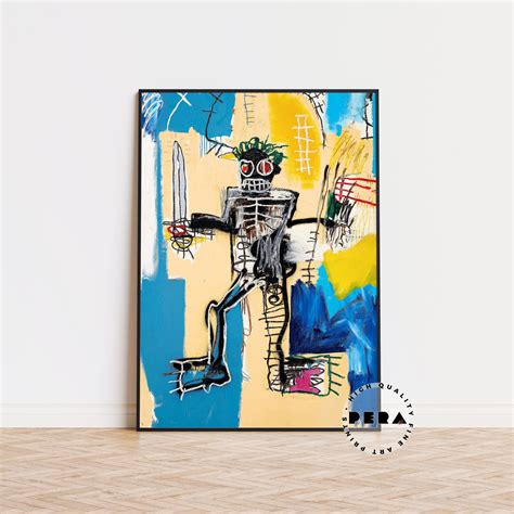 Jean Michel Basquiat Basquiat Print Street Art Exhibition Poster