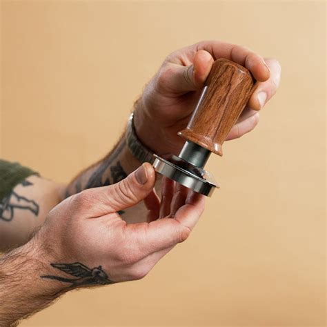 Ikape V3 Calibrated Level Tamper Wood