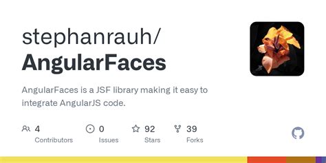 Github Stephanrauh Angularfaces Angularfaces Is A Jsf Library Making It Easy To Integrate