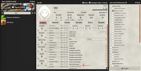 remove advancement on race deletion doesnt remove tool proficiency box