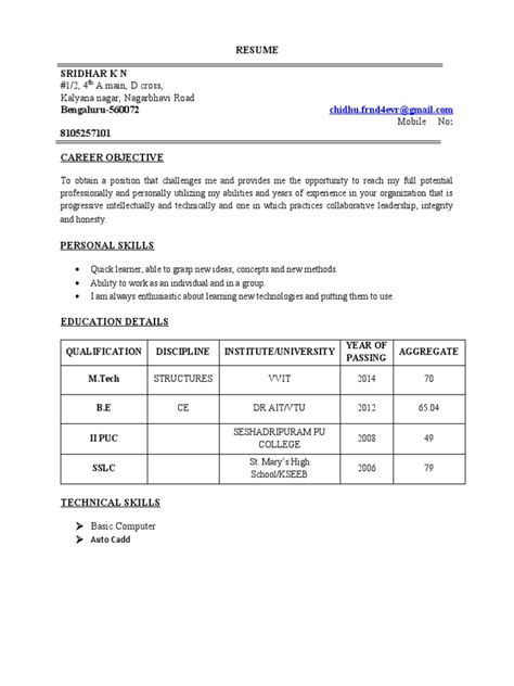 12 4 A Main D Cross Kalyana Nagar Nagarbhavi Road Pdf