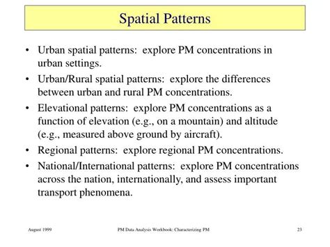 PPT Spatial Patterns PowerPoint Presentation Free Download ID