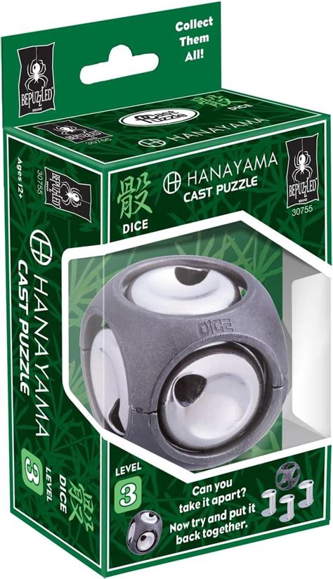 Dice Hanayama Cast Puzzle By Hanayama Puzzle Warehouse