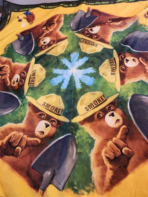 Smokey The Bear Only You Can Prevent Wildfires Bandan Gem